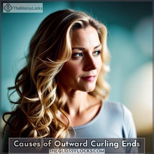Why Do the Ends of Hair Curl Outwards? Tips & Solutions