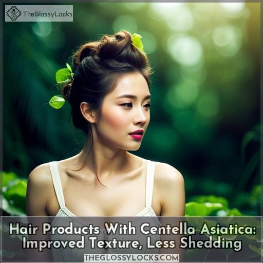 Hair Products with Centella Asiatica: Improved Texture, Less Shedding