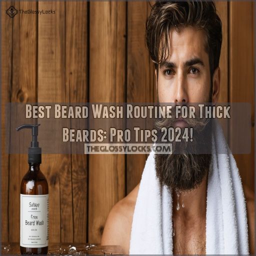 Best Beard Wash Routine for Thick Beards: Pro Tips 2024!