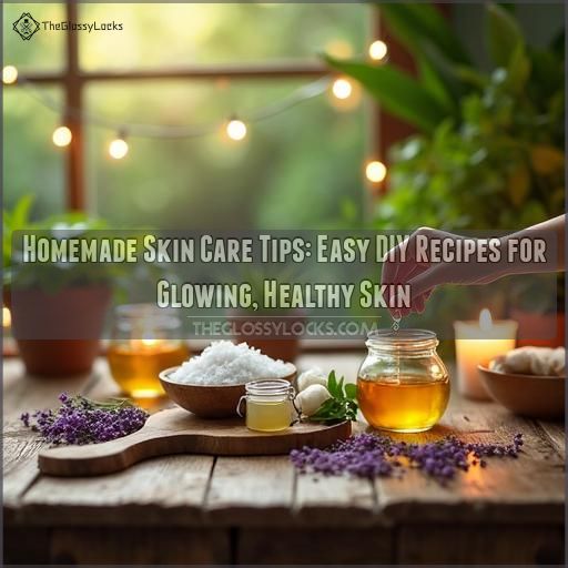 Homemade Skin Care Tips: Easy DIY Recipes for Glowing, Healthy Skin