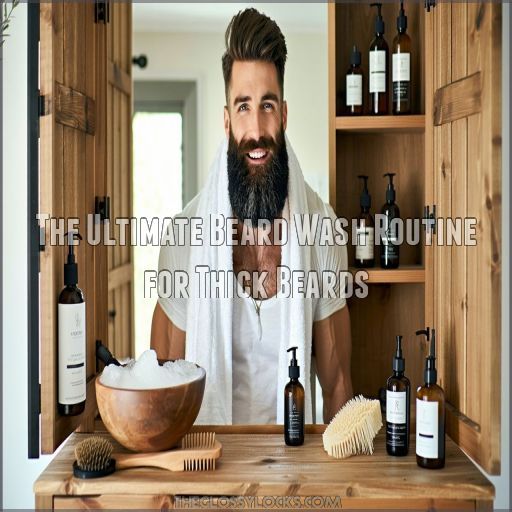 Best Beard Wash Routine for Thick Beards: Pro Tips 2024!