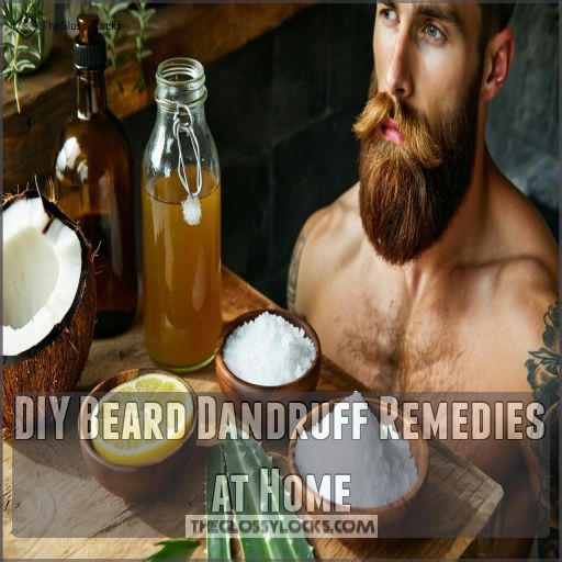 Get Rid of Beard Dandruff Naturally: 7 Simple Home Remedies That ...