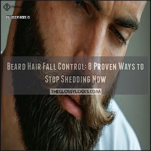 Beard Hair Fall Control: 8 Proven Ways to Stop Shedding Now