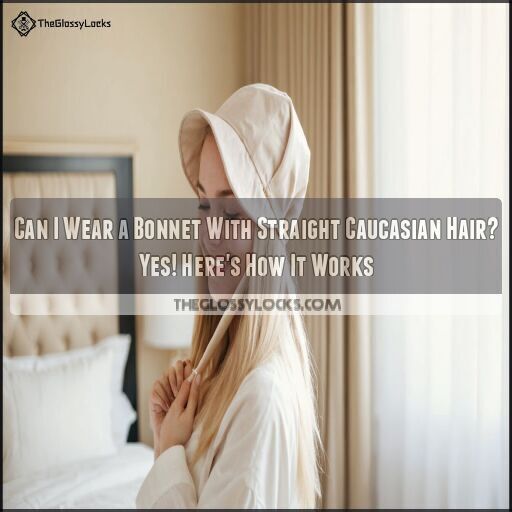 Can I Wear a Bonnet With Straight Caucasian Hair? Yes! Here's How It Works