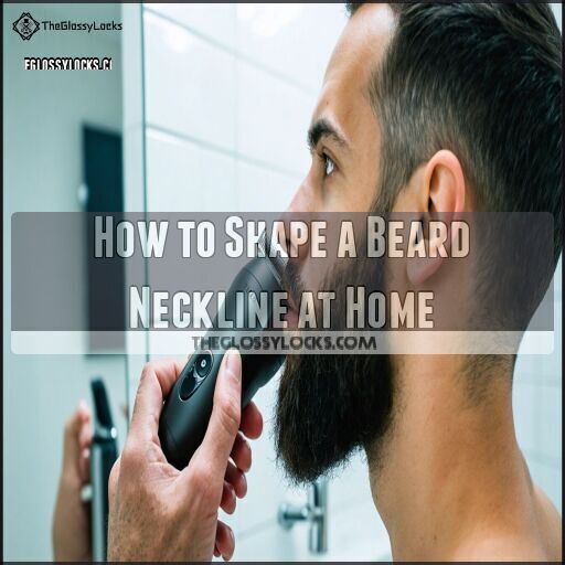 How to Shape a Beard Neckline at Home