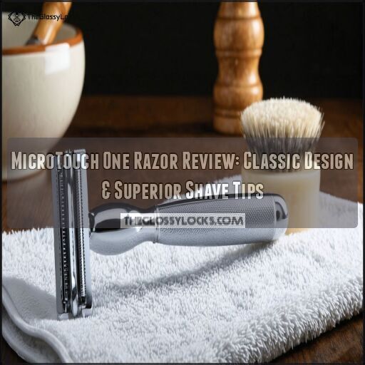 MicroTouch One Razor Review: Classic Design & Superior Shave Tips