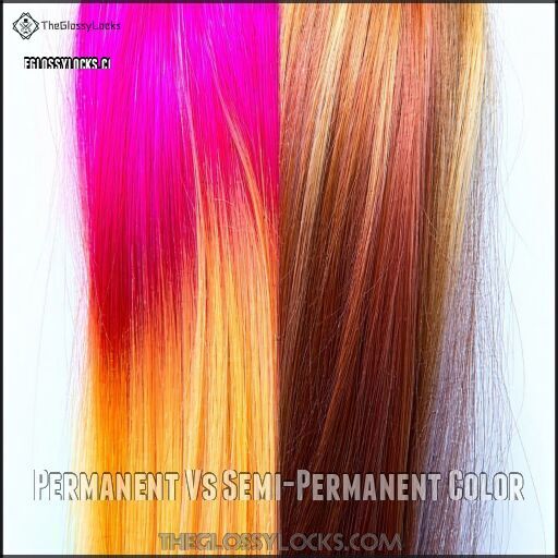 Difference Between Permanent and Semi Permanent Hair Dye Explained