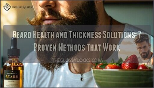 Beard Health and Thickness Solutions: 7 Proven Methods That Work
