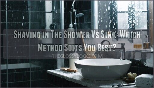 Shaving in The Shower Vs Sink: Which Method Suits You Best?