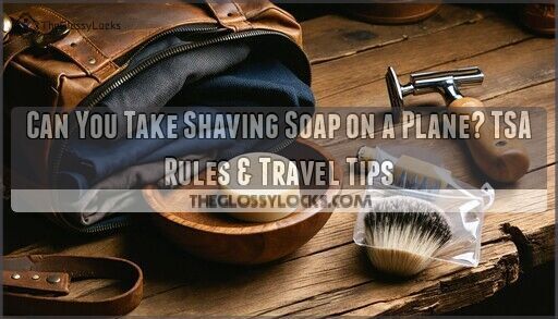 Can You Take Shaving Soap on a Plane? TSA Rules & Travel Tips