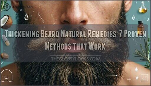 Thickening Beard Natural Remedies: 7 Proven Methods That Work