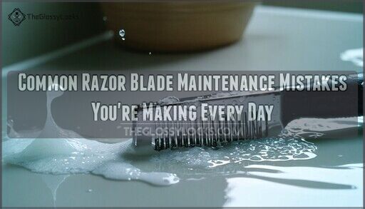 Common Razor Blade Maintenance Mistakes You're Making Every Day