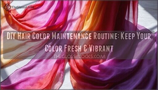 DIY Hair Color Maintenance Routine: Keep Your Color Fresh & Vibrant