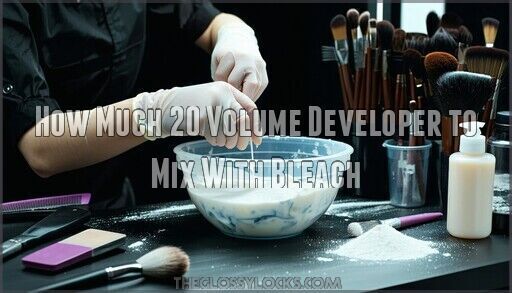 How Much 20 Volume Developer to Mix With Hair Color: Ratios & Guide