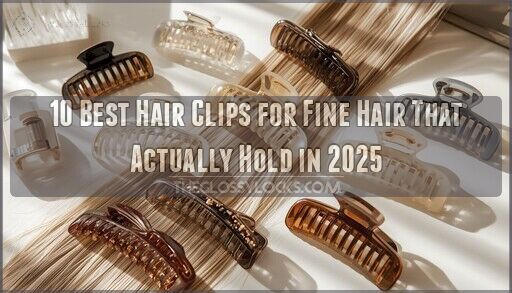 10 Best Hair Clips for Fine Hair That Actually Hold in 2025