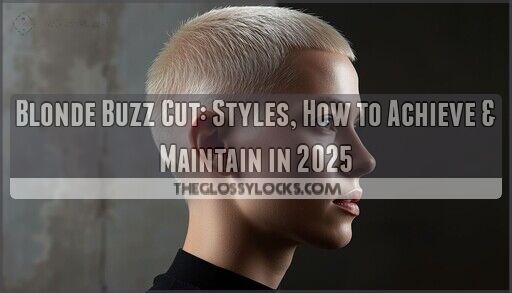 Blonde Buzz Cut: Styles, How to Achieve & Maintain in 2025