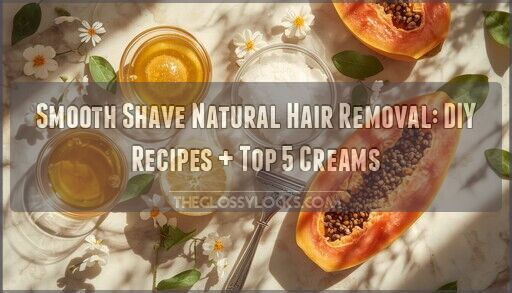 Smooth Shave Natural Hair Removal: DIY Recipes + Top 5 Creams