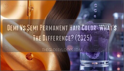 Demi Vs Semi Permanent Hair Color: What's The Difference? (2025)