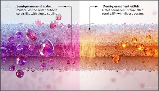 Demi Vs Semi Permanent Hair Color: What's The Difference? (2025)