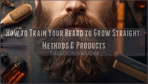 How to Train Your Beard to Grow Straight: Methods & Products
