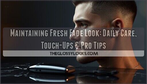 Maintaining Fresh Fade Look: Daily Care, Touch-Ups & Pro Tips