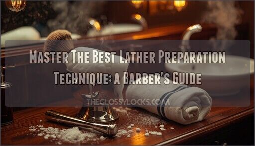 Master The Best Lather Preparation Technique: a Barber's Guide