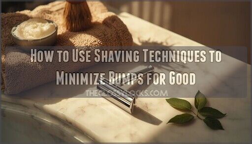 How to Use Shaving Techniques to Minimize Bumps for Good
