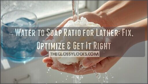 Water to Soap Ratio for Lather: Fix, Optimize & Get It Right