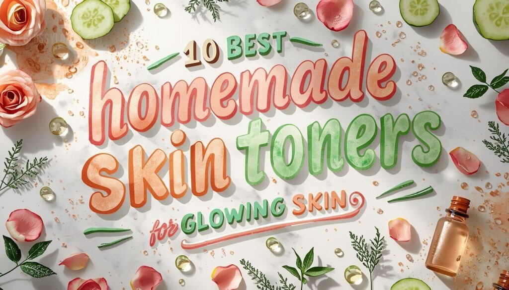 10 Best Homemade Skin Toners for Glowing Skin (DIY Recipes)