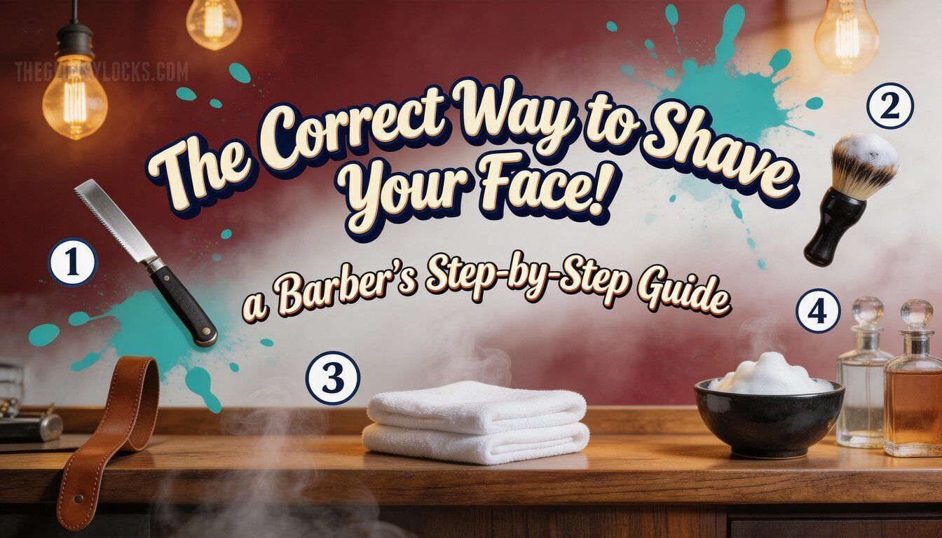 The Correct Way to Shave Your Face: a Barber's Step-by-Step Guide