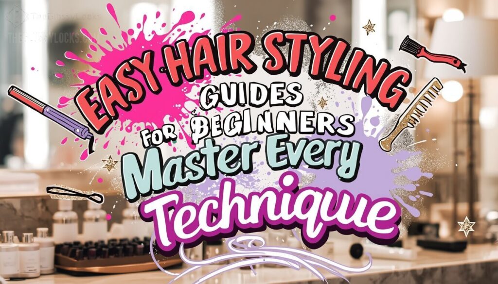 Easy Hair Styling Guides for Beginners: Master Every Technique