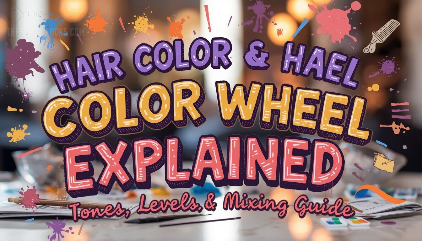 Hair Color Wheel Explained: Tones, Levels & Mixing Guide