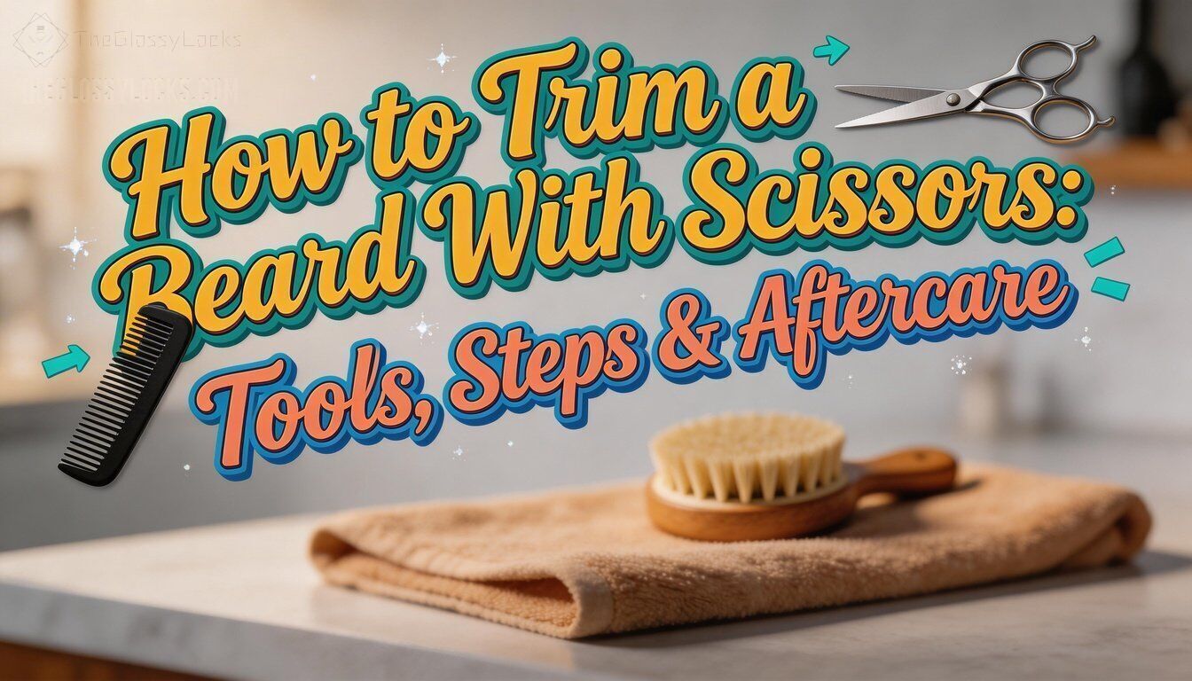 How to Trim a Beard With Scissors: Tools, Steps & Aftercare