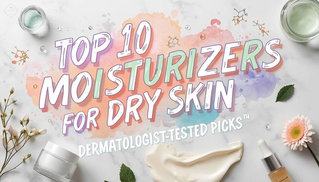Top 10 Moisturizers for Dry Skin: Dermatologist-Tested Picks