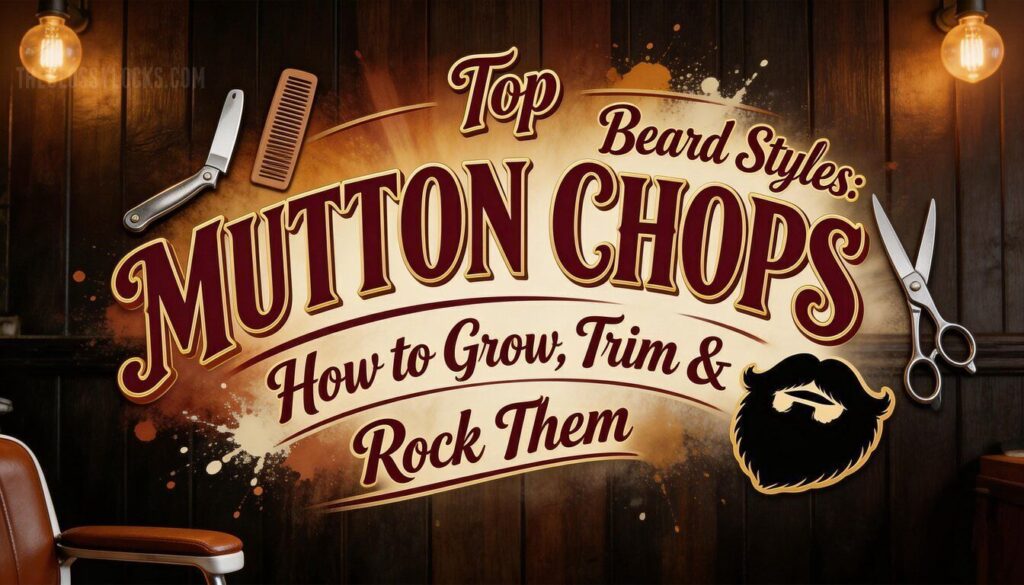 Top Mutton Chops Beard Styles: How to Grow, Trim & Rock Them