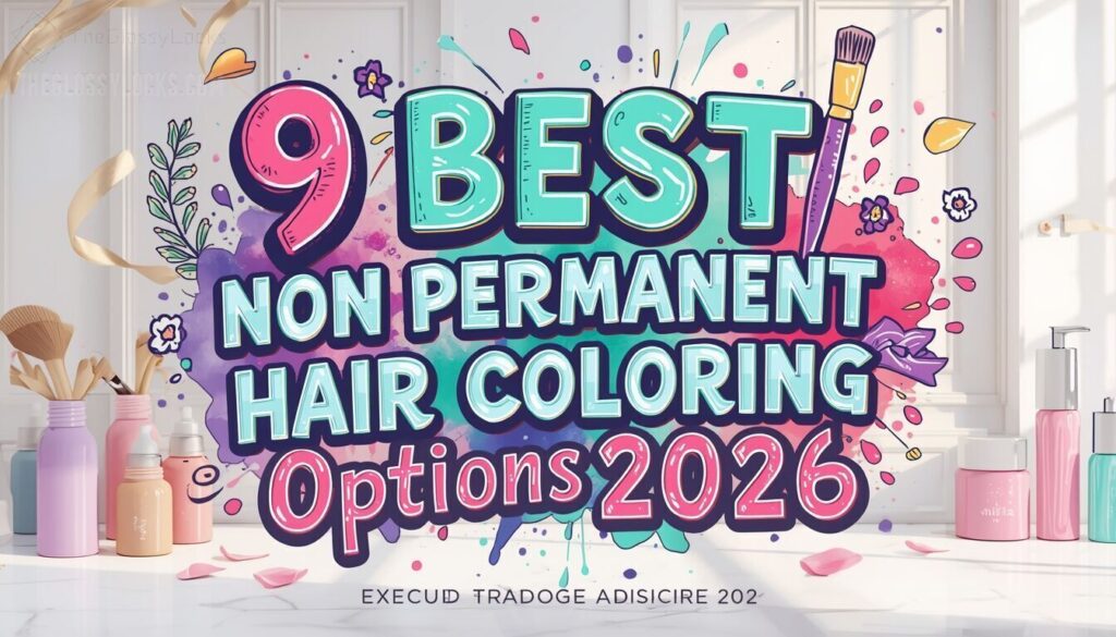 9 Best Non Permanent Hair Coloring Options for 2026