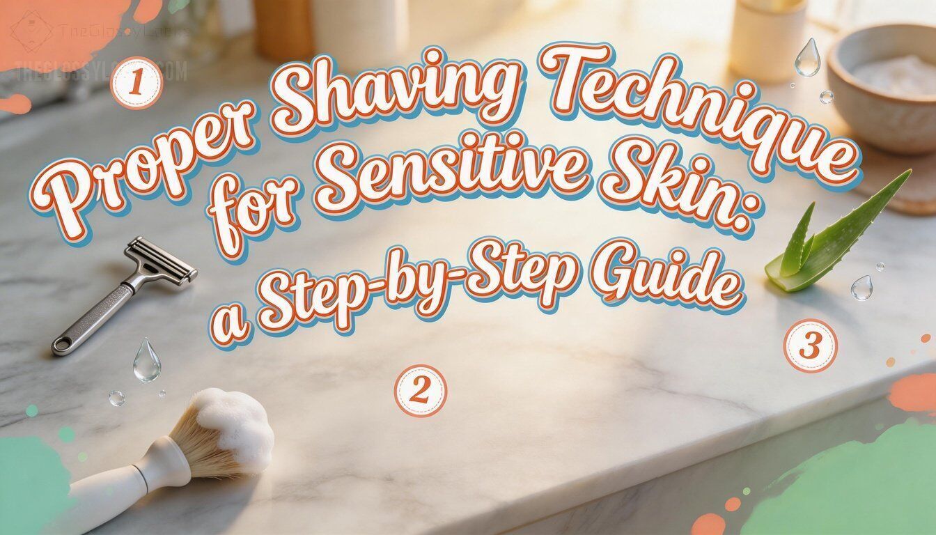 Proper Shaving Technique for Sensitive Skin: a Step-by-Step Guide