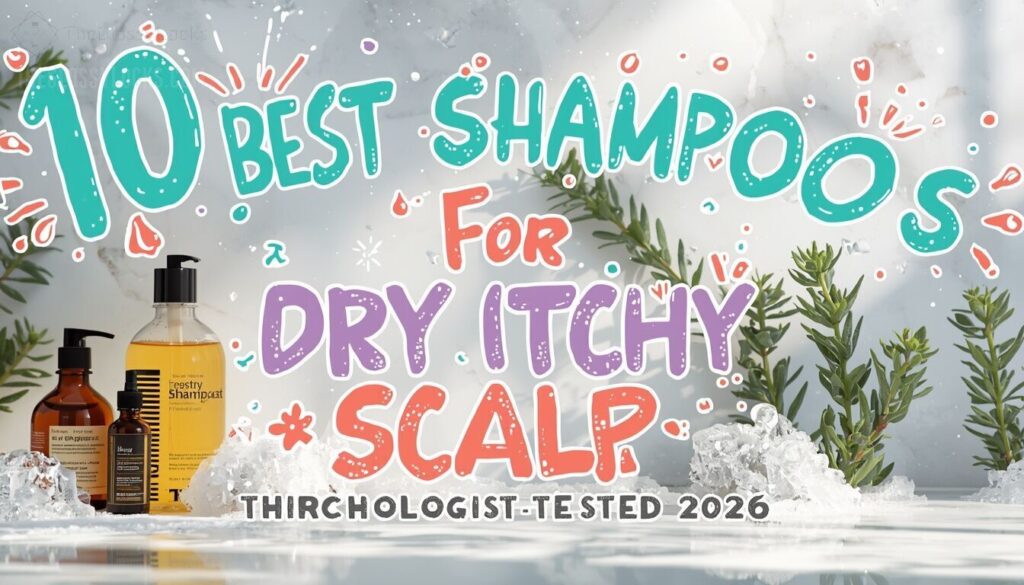 10 Best Shampoos for Dry Itchy Scalp: Trichologist-Tested 2026