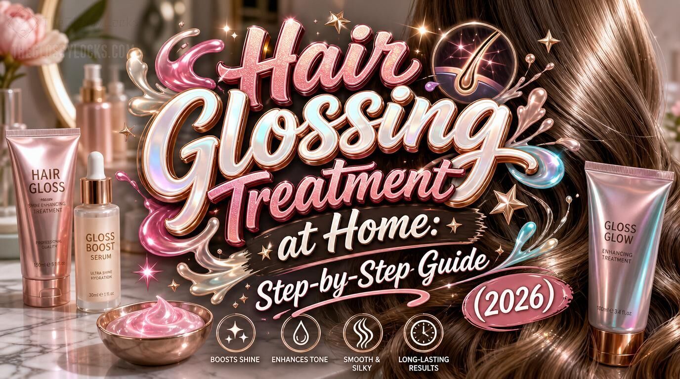 Hair Glossing Treatment at Home: Step-by-Step Guide (2026)