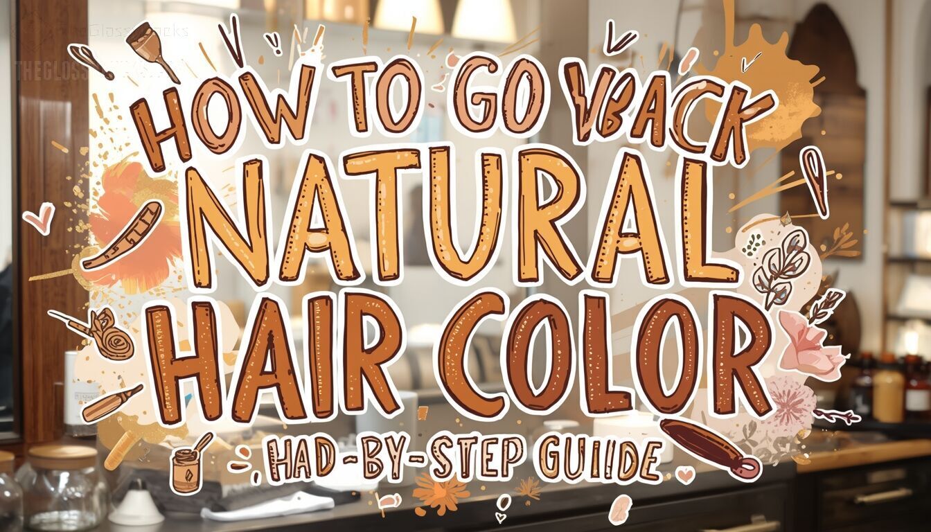 How to Go Back to Your Natural Hair Color: a Step-by-Step Guide