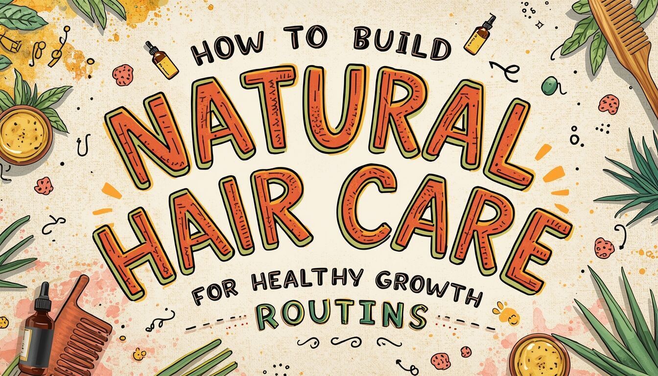 How to Build Natural Hair Care Routines for Healthy Growth