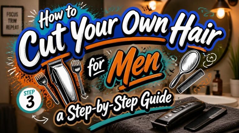 How to Cut Your Own Hair for Men: a Step-by-Step Guide