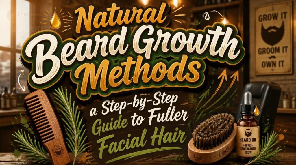 Natural Beard Growth Methods: a Step-by-Step Guide to Fuller Facial Hair