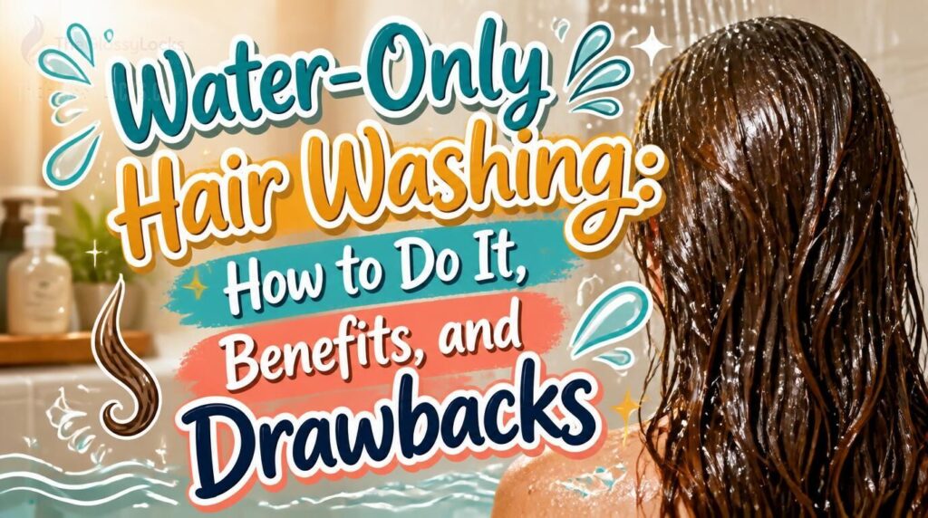 Water-Only Hair Washing: How to Do It, Benefits, and Drawbacks